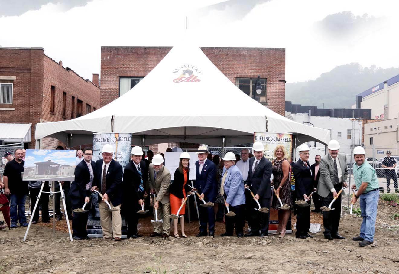 Alltech Breaks Ground on Dueling Barrels Brewing & Distilling Co.