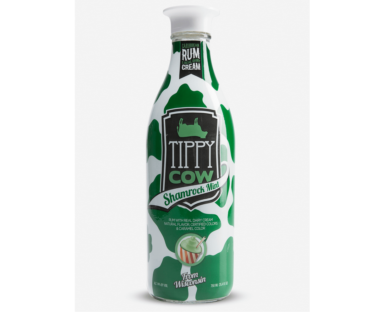 Tippy Cow Shamrock Mint St. Patrick’s Day Cocktails