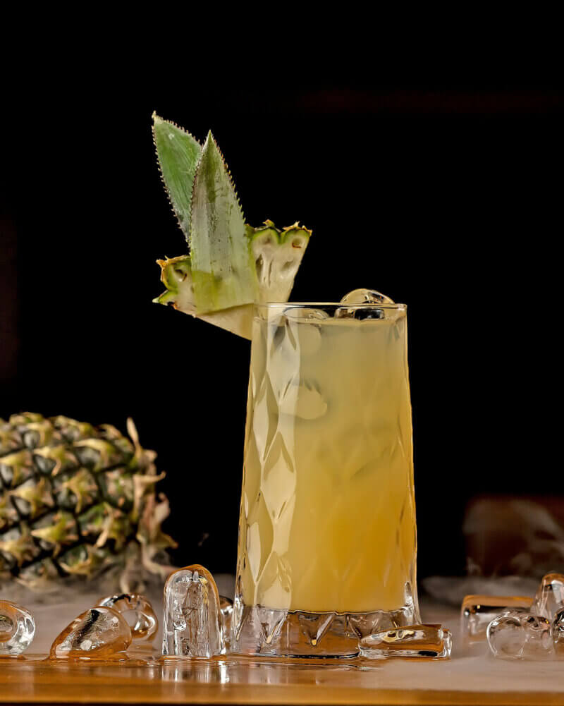 Pinapple Tequila Smash made with El Luchador Tequila Blanco | Chilled ...