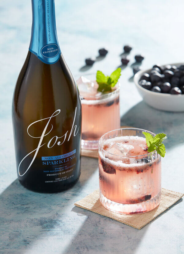 Josh Cellars Boozeless Blueberry Smash | Chilled Magazine
