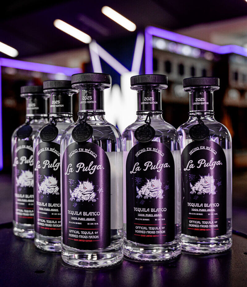 La Pulga Limited-Edition Horned Frogs Bottle for 2025 | Chilled Magazine